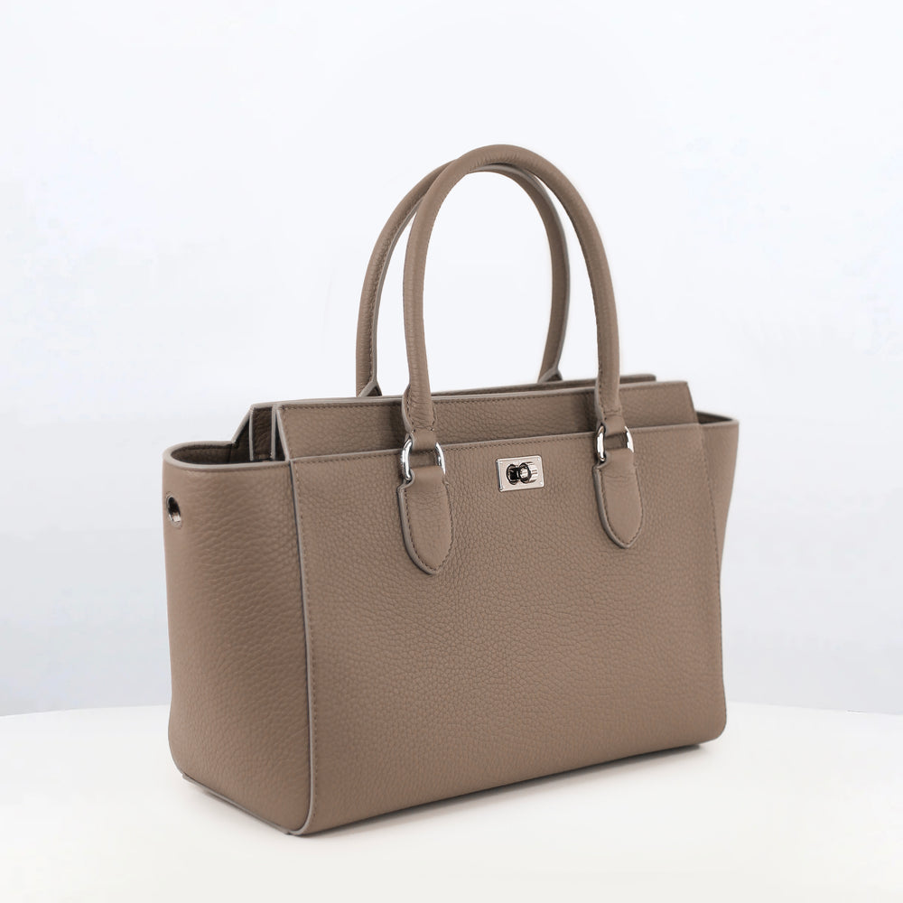 "Archive Event" FAUBOURG LEATHER HANDBAG PM ELEPHANT